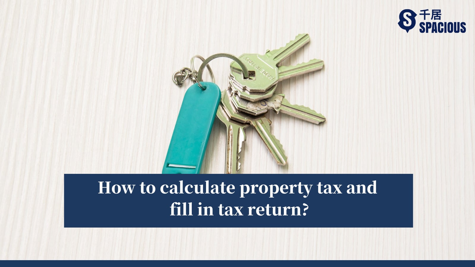 How to calculate property tax and fill in tax return?